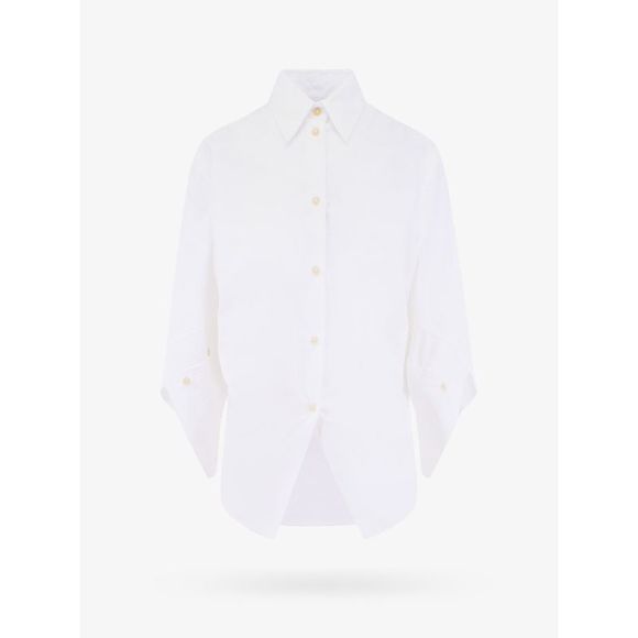 ERIKA CAVALLINI | Tops | Erika Cavallini Woman Stretch Cotton Shirt ...